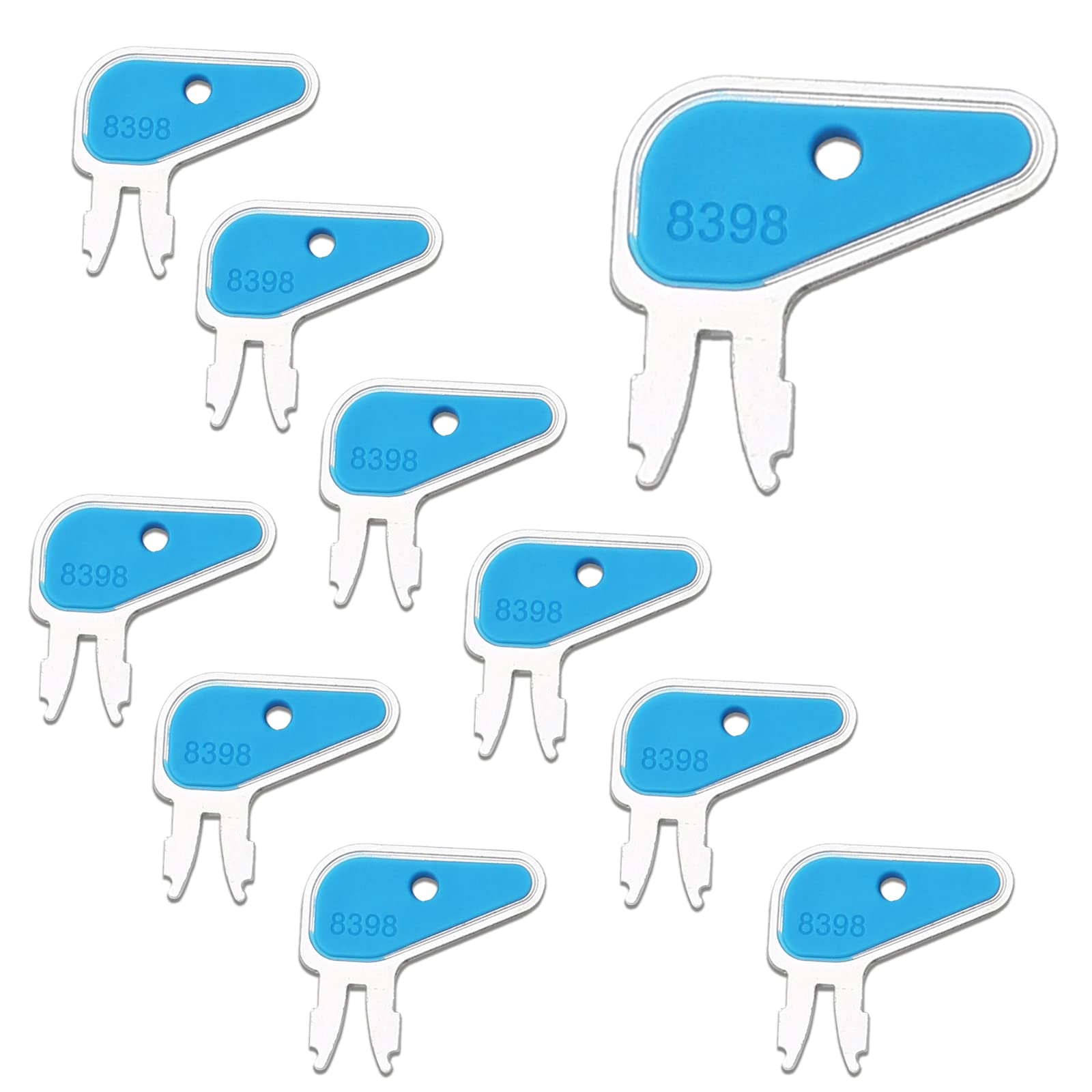 Amazon.com: 10PCS Caterpillar Master Disconnect Key 8398, 8H-5306 ...