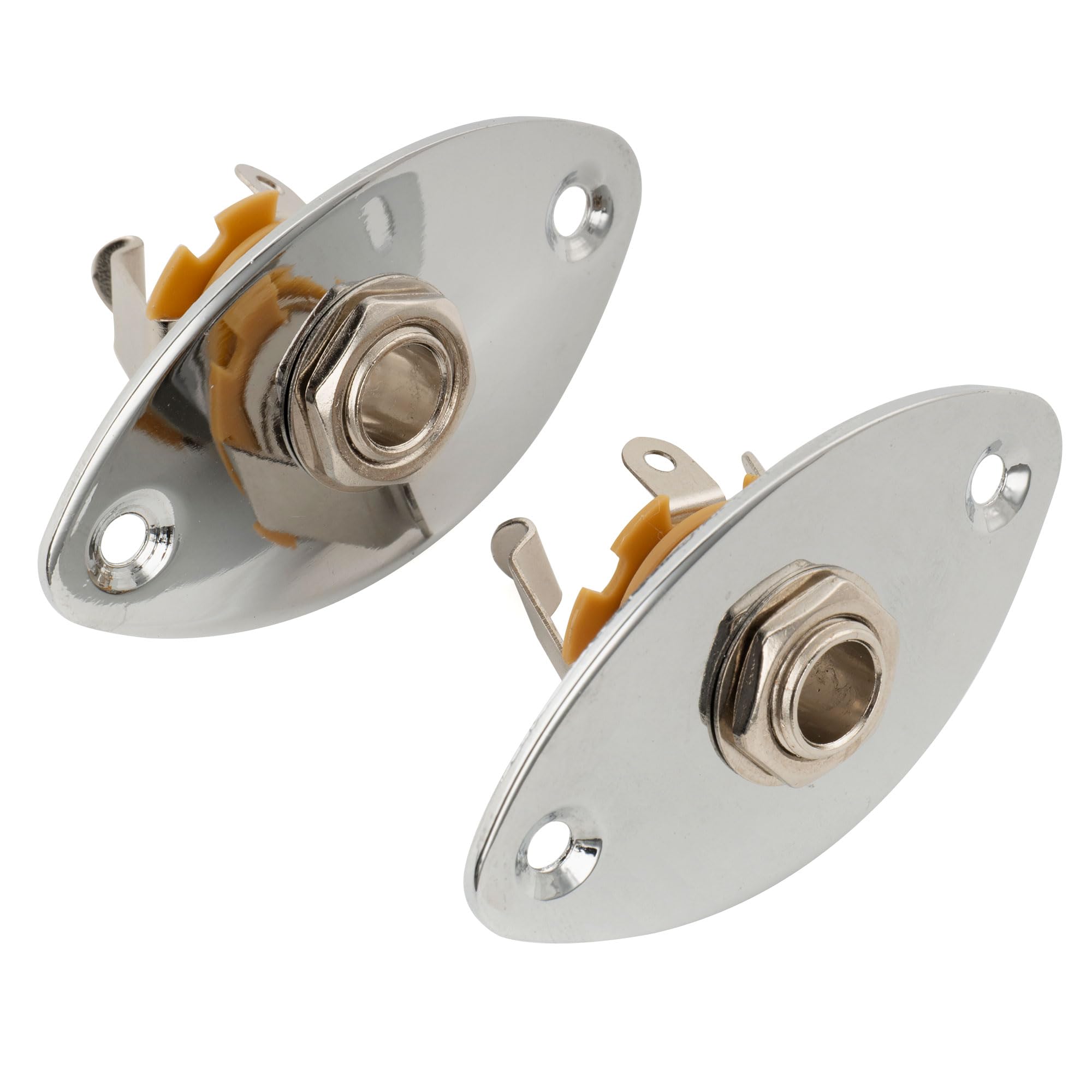 Snapklik.com : Musiclily Basic Steel 1/4 Inch 6.35mm Oval Guitar Loaded ...