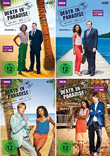 Death in Paradise - Staffel 1-4 im Set - Deutsche Originalware [16 DVDs ...