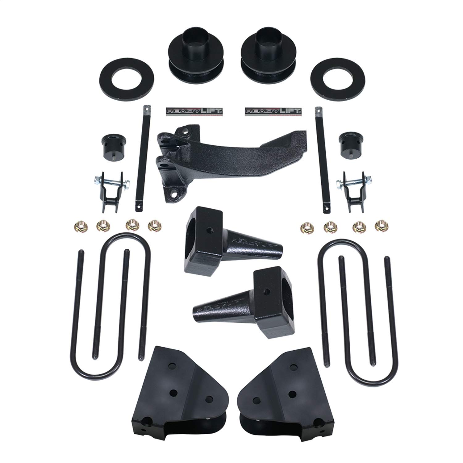 Amazon.com: ReadyLift 69-2734 3.5'' SST Lift Kit with 4'' Flat Blocks ...