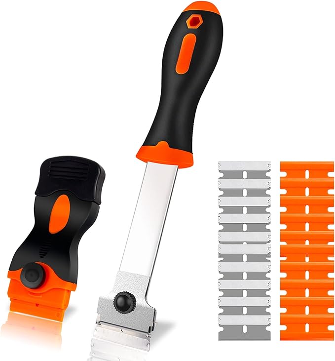 Amazon.com: Multi-Purpose Razor Blade Scraper Set,Min Scraper,Heavy ...