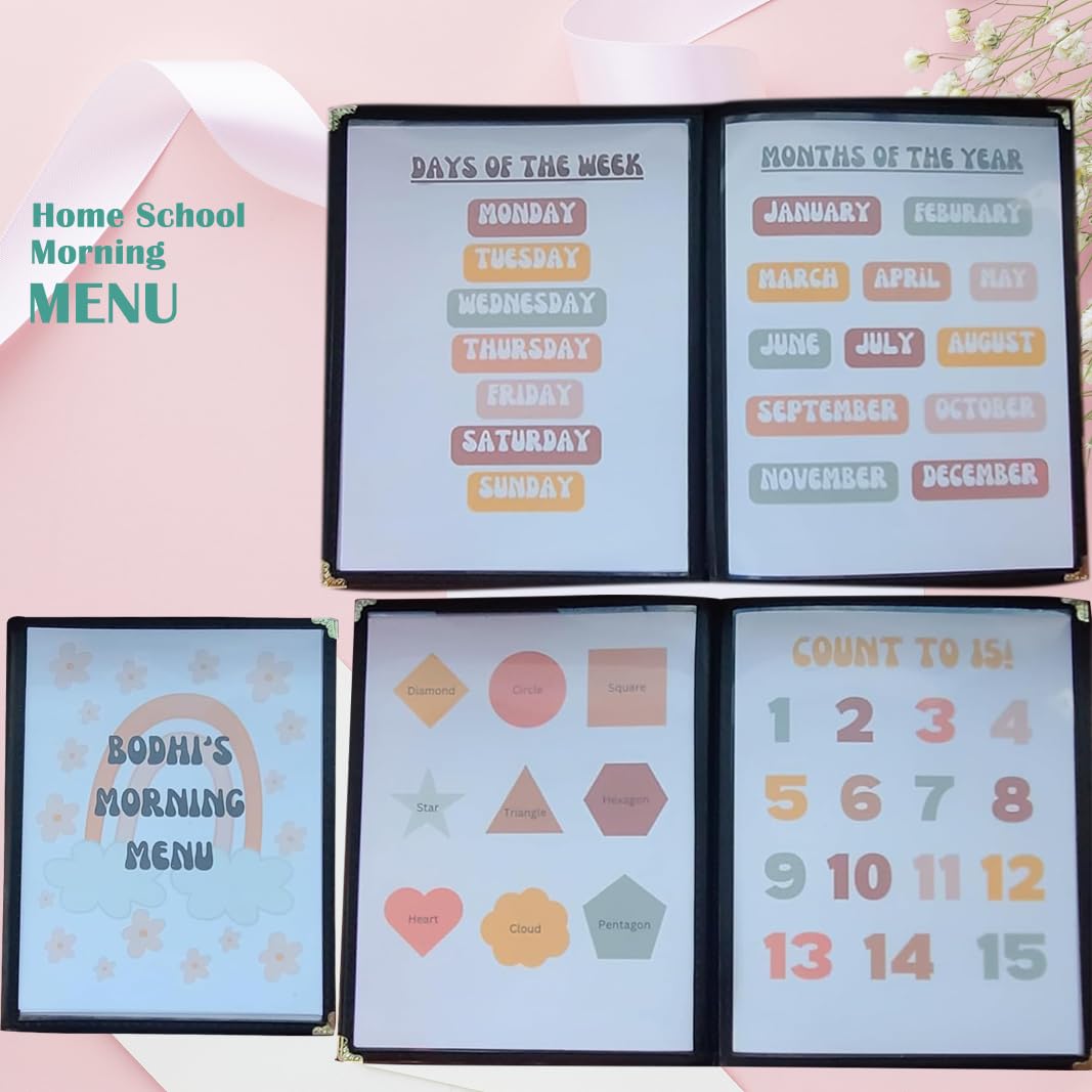 Snapklik.com : Restaurant Menu Covers 10PCS - Menu Covers 8.5 X 11 Inch ...