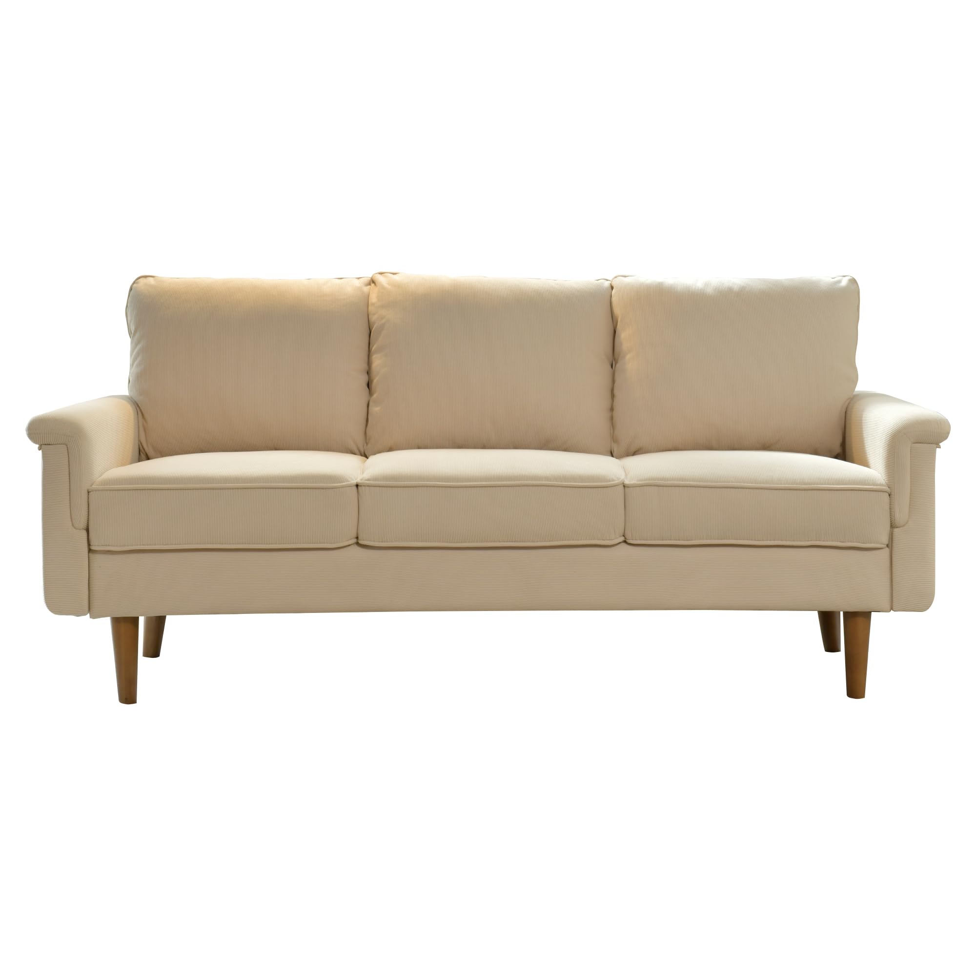 Amazon.com: CAODOC Sofa Couch, Mid Century Modern Craftsmanship 71 inch ...