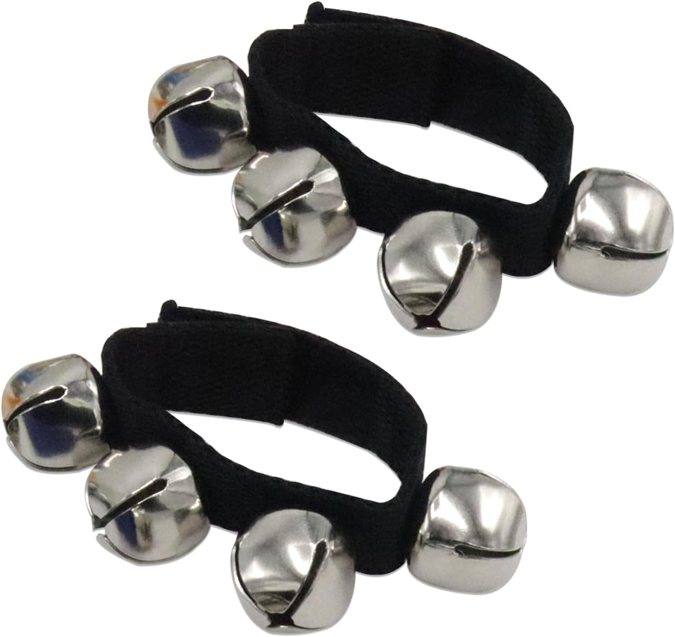 Amazon.com: CashBeat Wrist Bells Set of 2, Black Jingle Bells ...