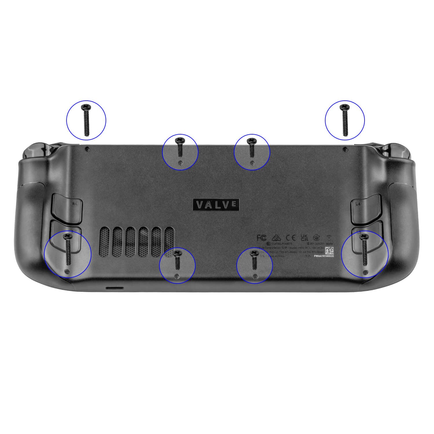 Snapklik.com : RGEEK Replacement Screws For Steam Deck Console, Steam ...
