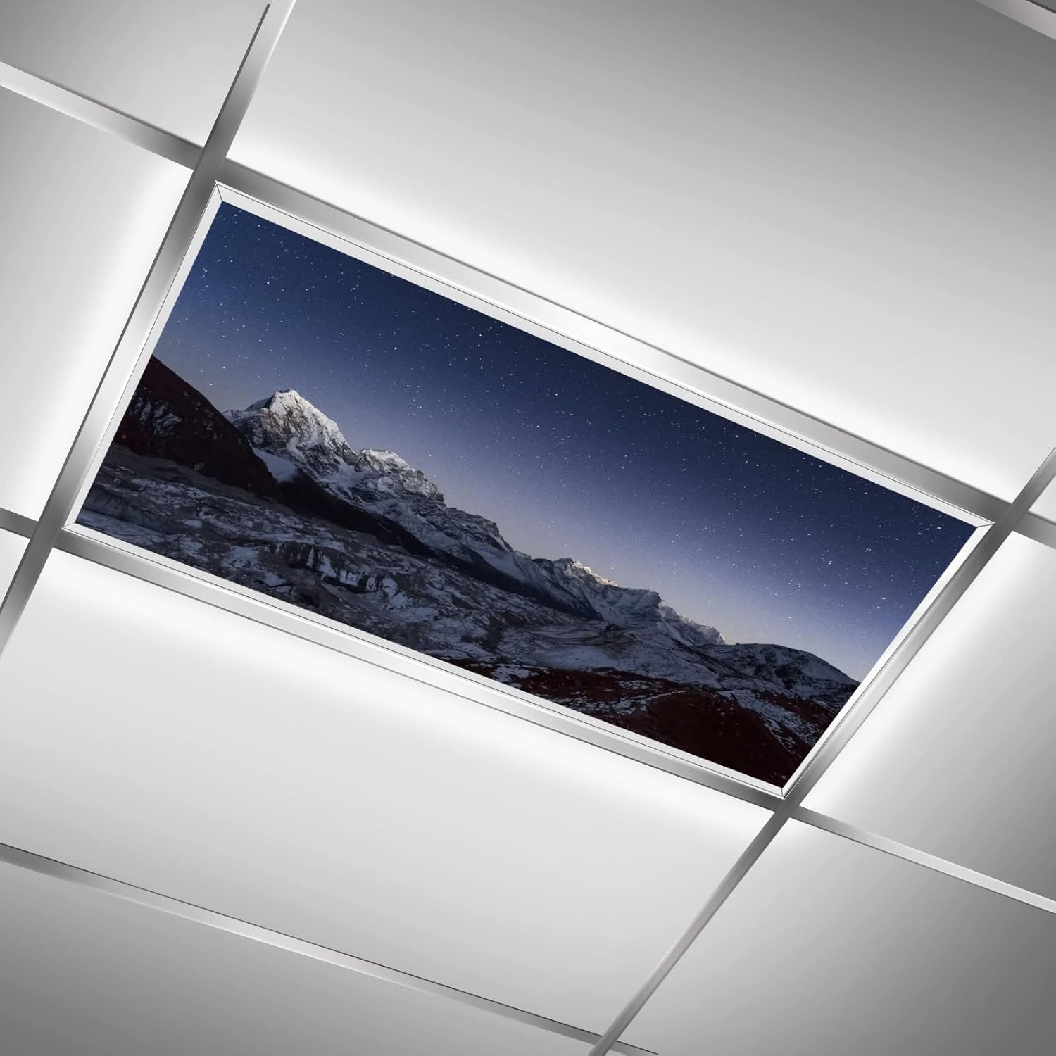 Lights Fluorescent Light Covers for Classroom Office Himalayan scenery ...