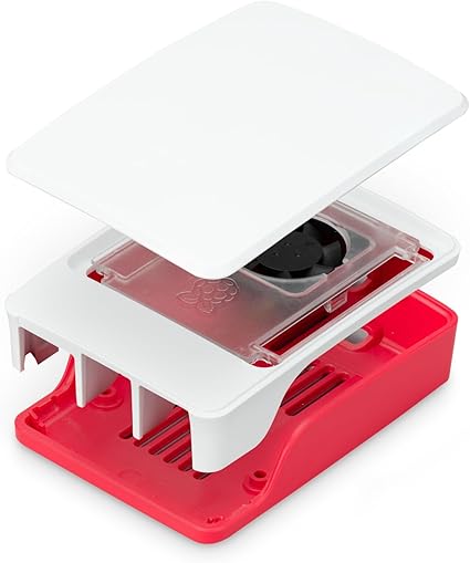 Amazon.com: Raspberry Pi Official Raspberry Pi 5 Case with Cooling Fan ...