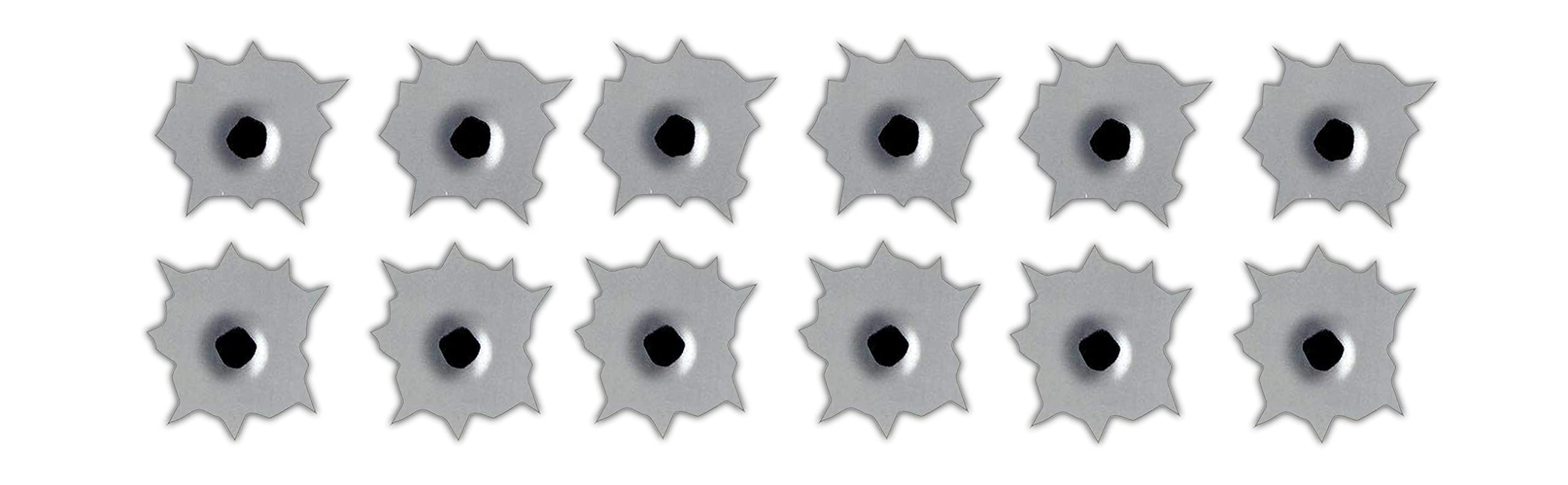 Amazon.com - Realistic Bullet Holes Sticker Vinyl Decals