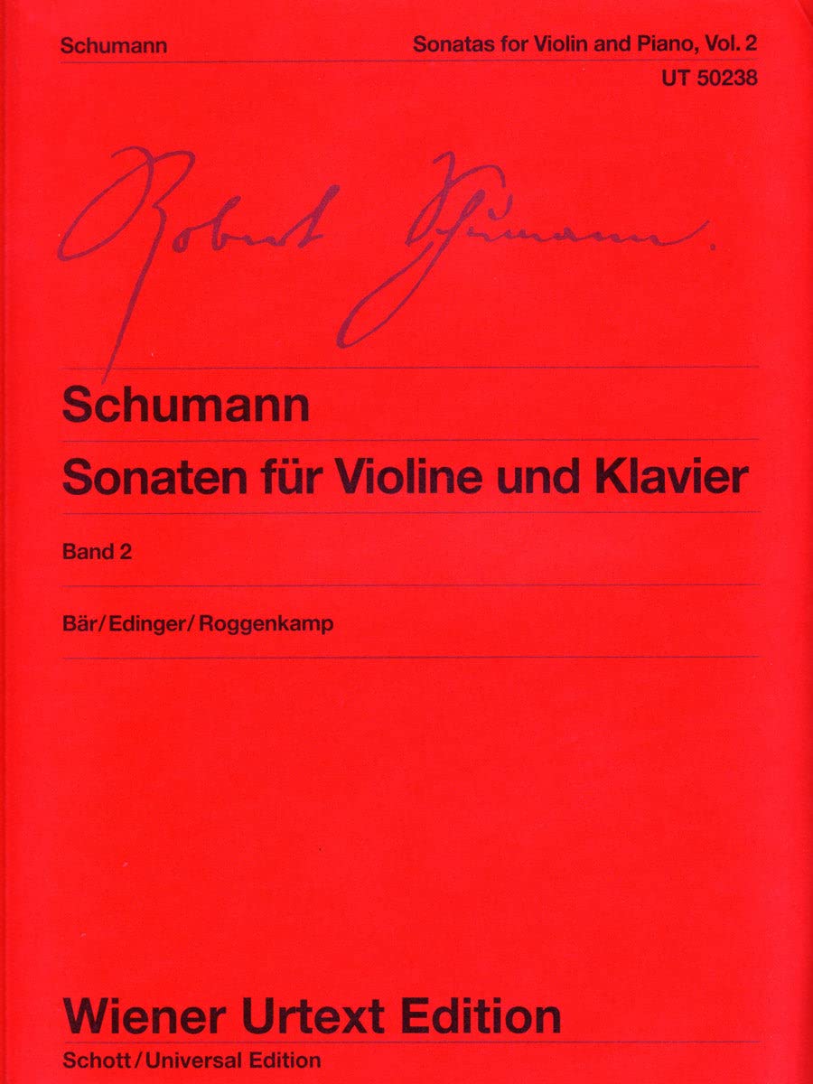Amazon.com: Schumann: Violin Sonatas - Volume 2 (Vol. 2): 9790500572589 ...