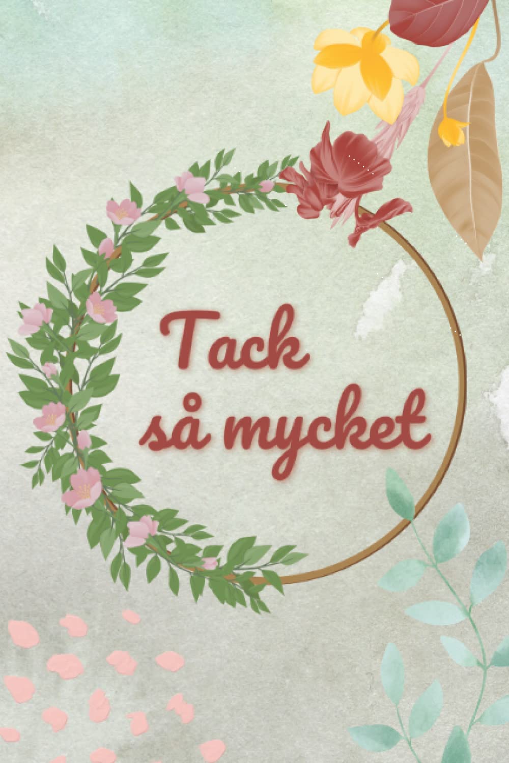 Tack Sa Mycket Anteckningsbok Dagbok Jag Radade Jag For Att ...