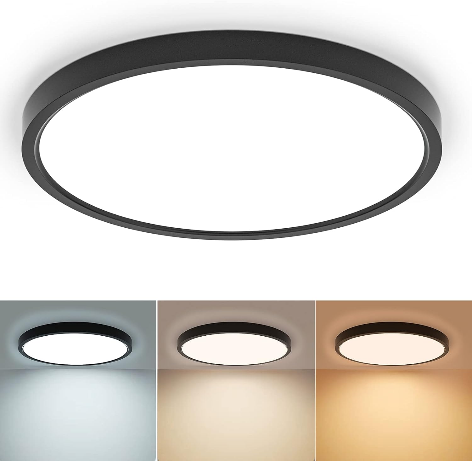 TALOYA 12 Inch Dimmable LED Ceiling Light - 20W, CCT Bermuda | Ubuy