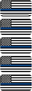 Subdued 5 Pack American Flag Hard Hat Stickers Decals/Labels Tool Box ...