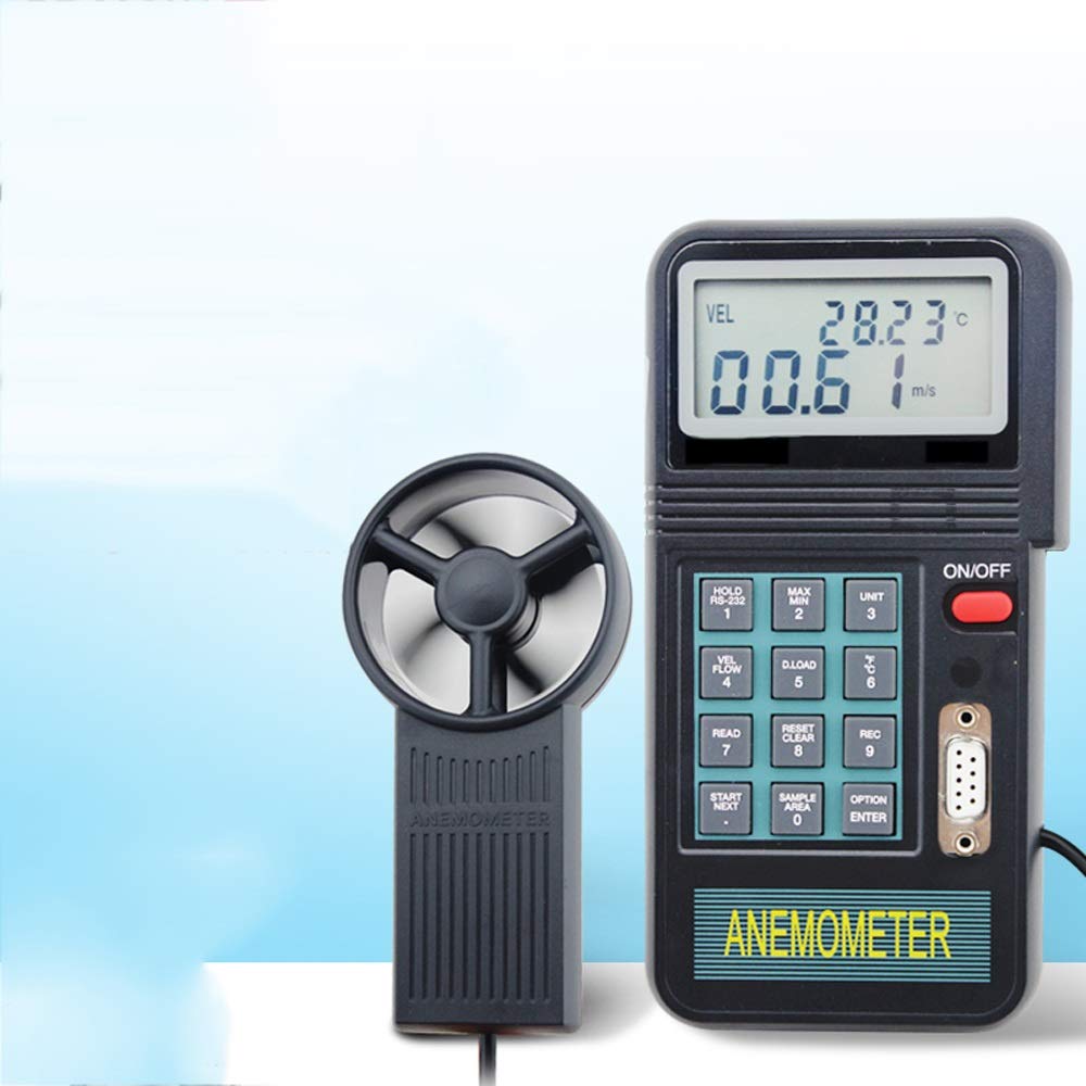 Wsmla Digital Anemometer With Vane Wind Speed Meter For Measuring ...