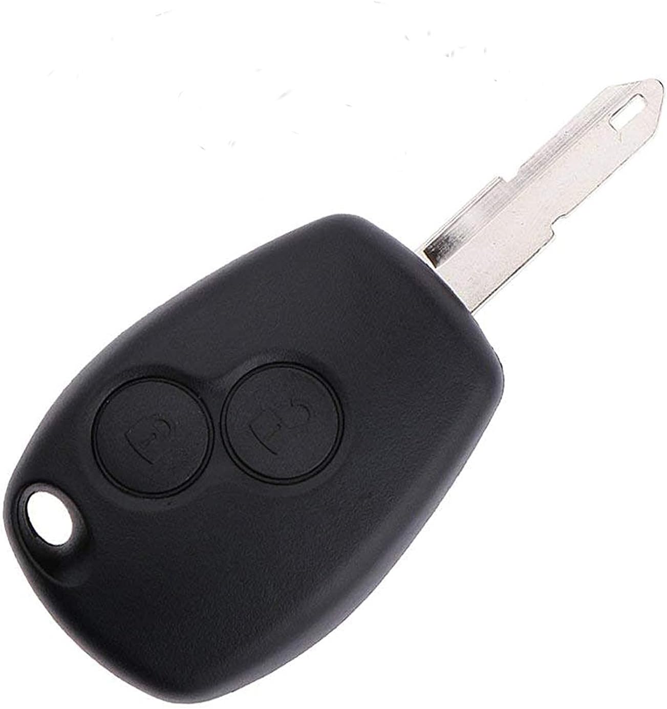 PERFECT SHOPPE Plastic and Metal 2 Button Remote Car Shell/Case/Body ...
