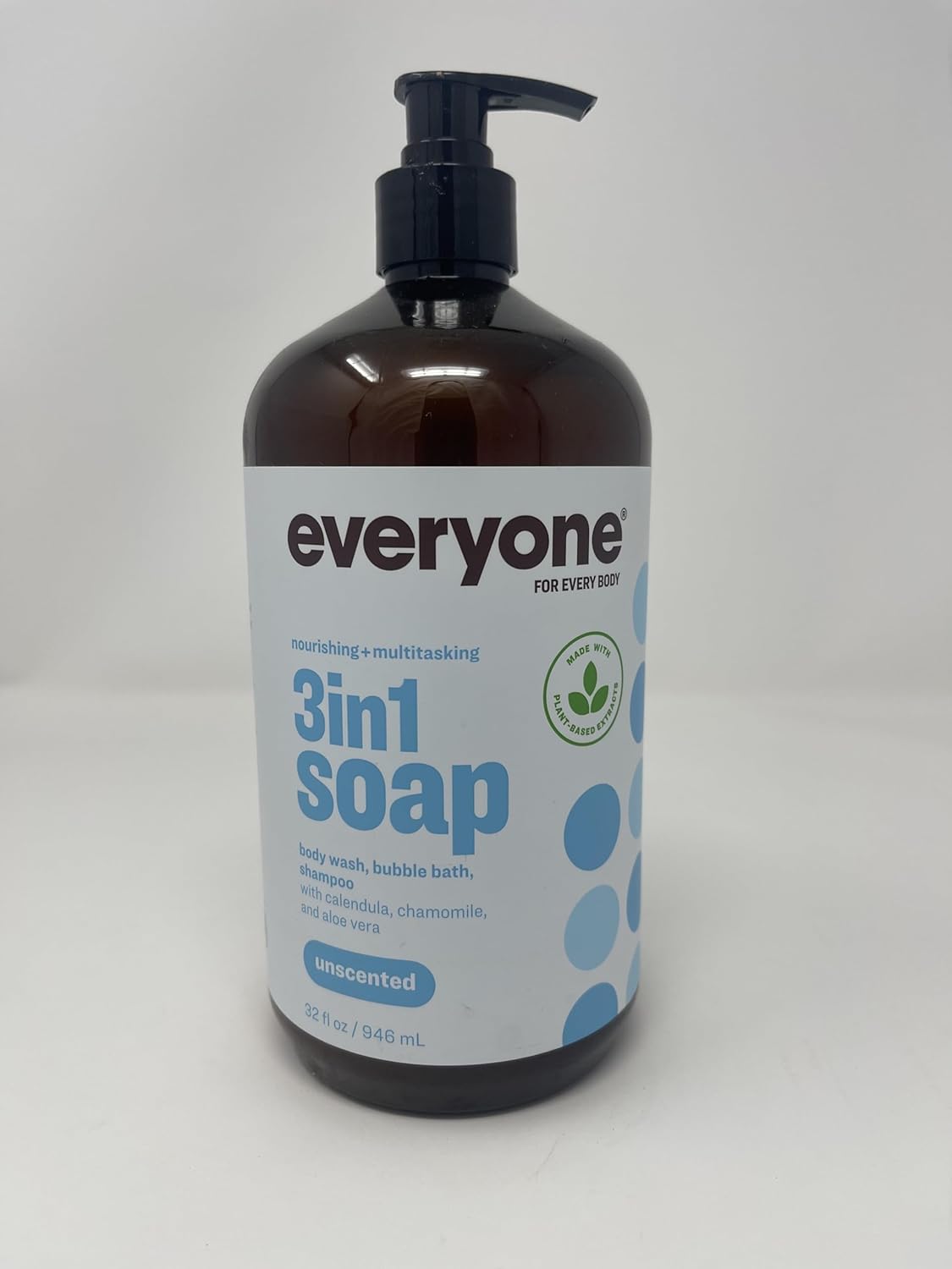 Amazon.com: Everyone, Soap 3 in 1 Unscented, 32 Ounce : Beauty ...