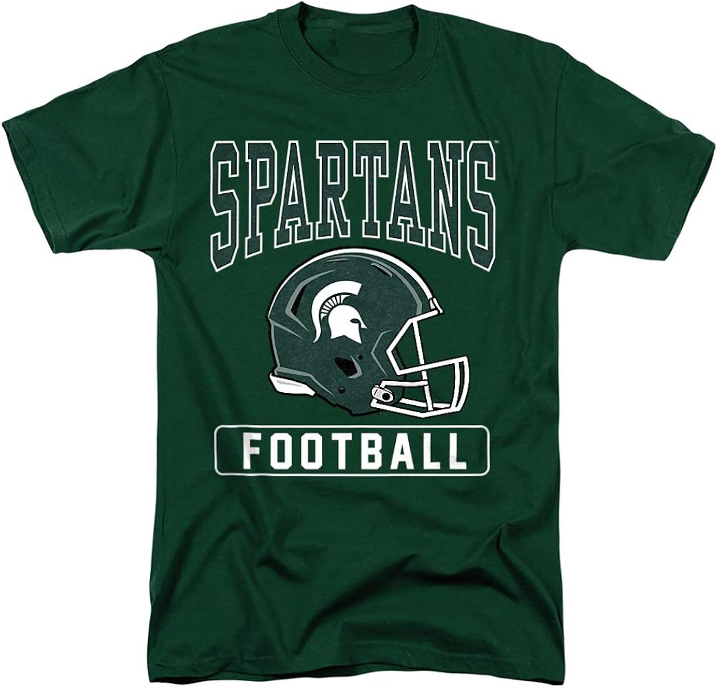 Msu Shirts Ncaa Michigan State Spartans Men's Core Cotton T Shirt