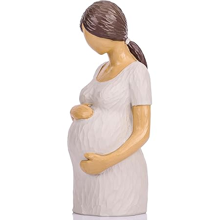 Amazon.com: burton+BURTON 9743774 Maternity Mother Message Figurine ...