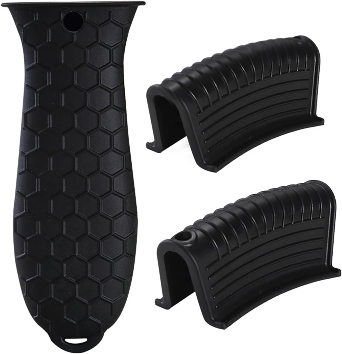 Amazon.com: Shudyear Cast Iron Skillet Handle Cover - 3 Pcs Silicone ...