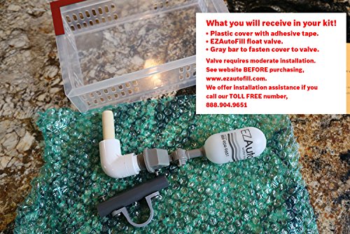 EZAutoFill Swimming Pool Auto Fill Valve and Protective Cover The Water ...
