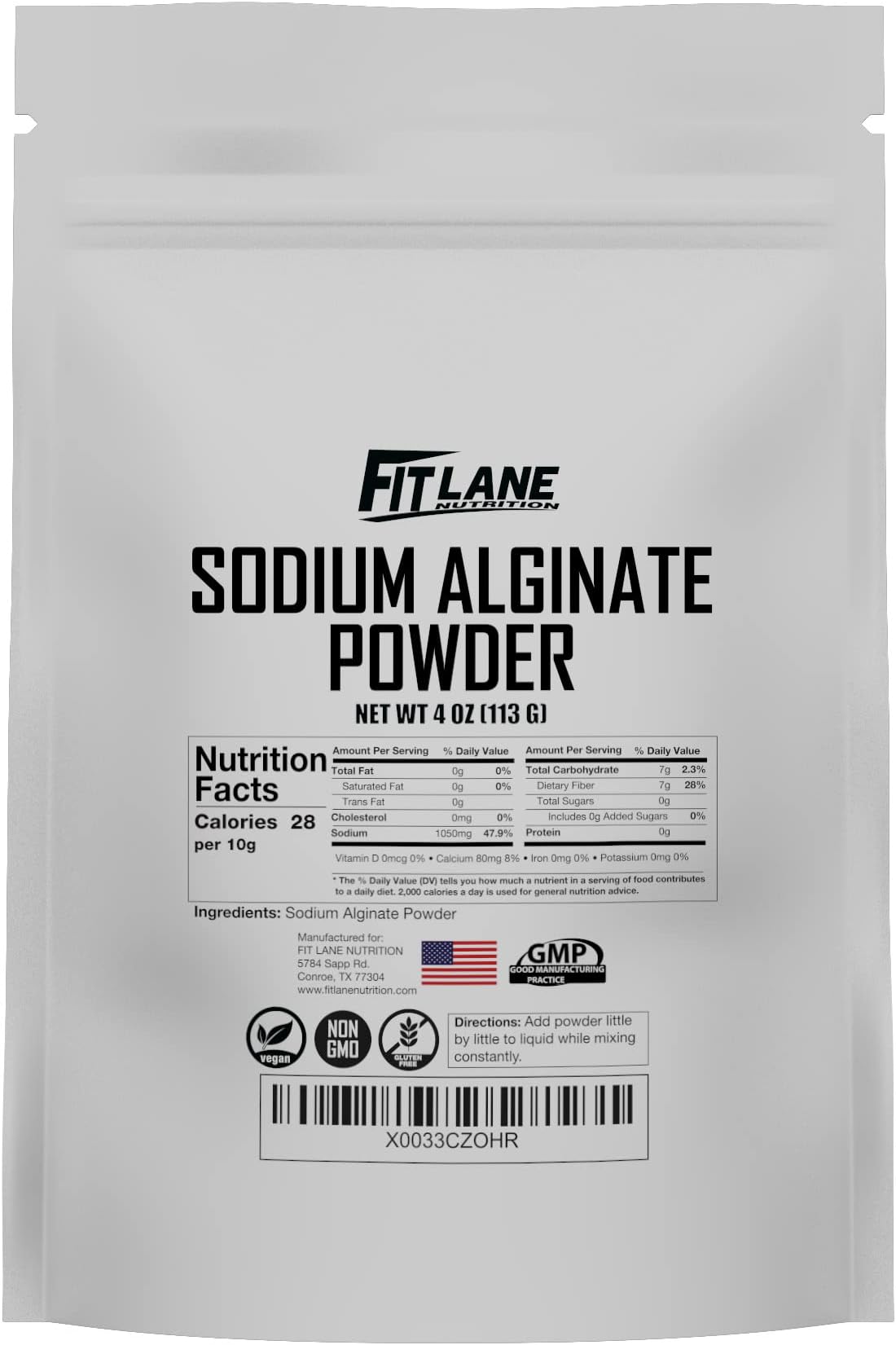 Amazon.com: Sodium Alginate Powder &100% Pure Food Grade (Molecular ...