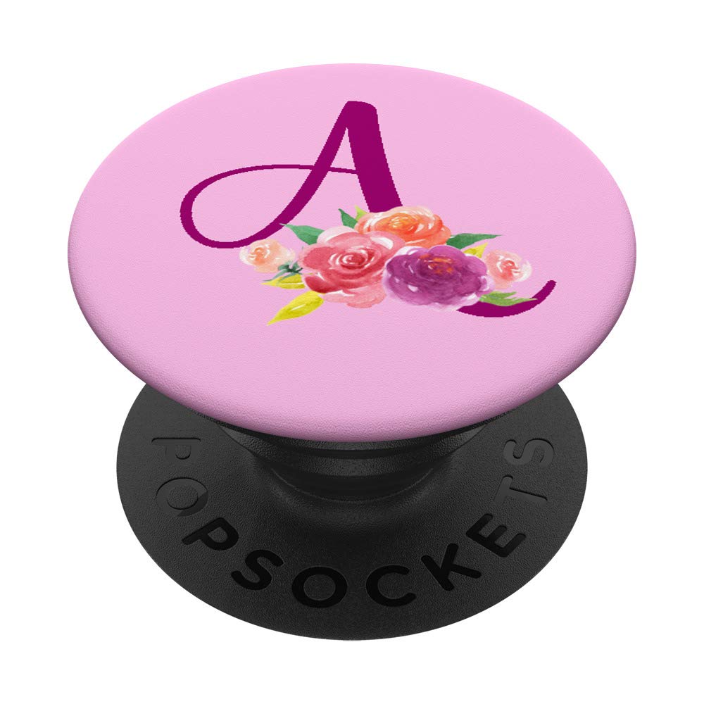 Pretty Pink Letter A