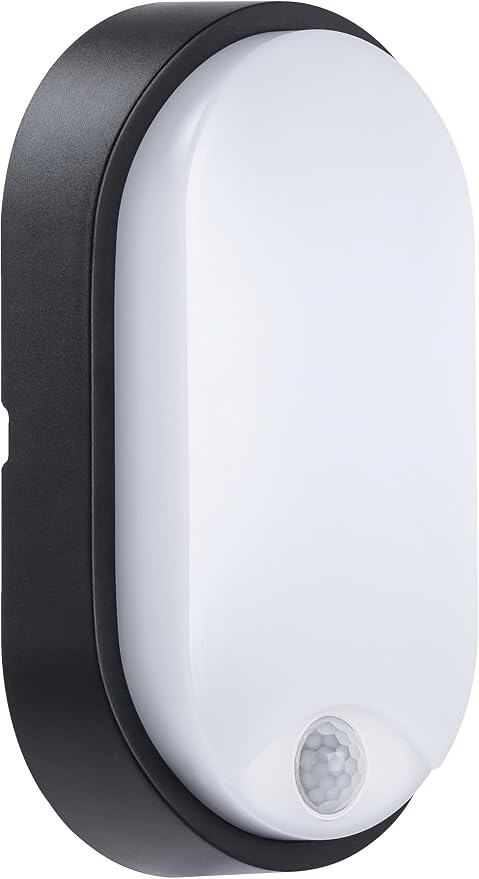 Luceco Eco Outdoor LED Bulkhead Light with PIR Motion Sensor ...