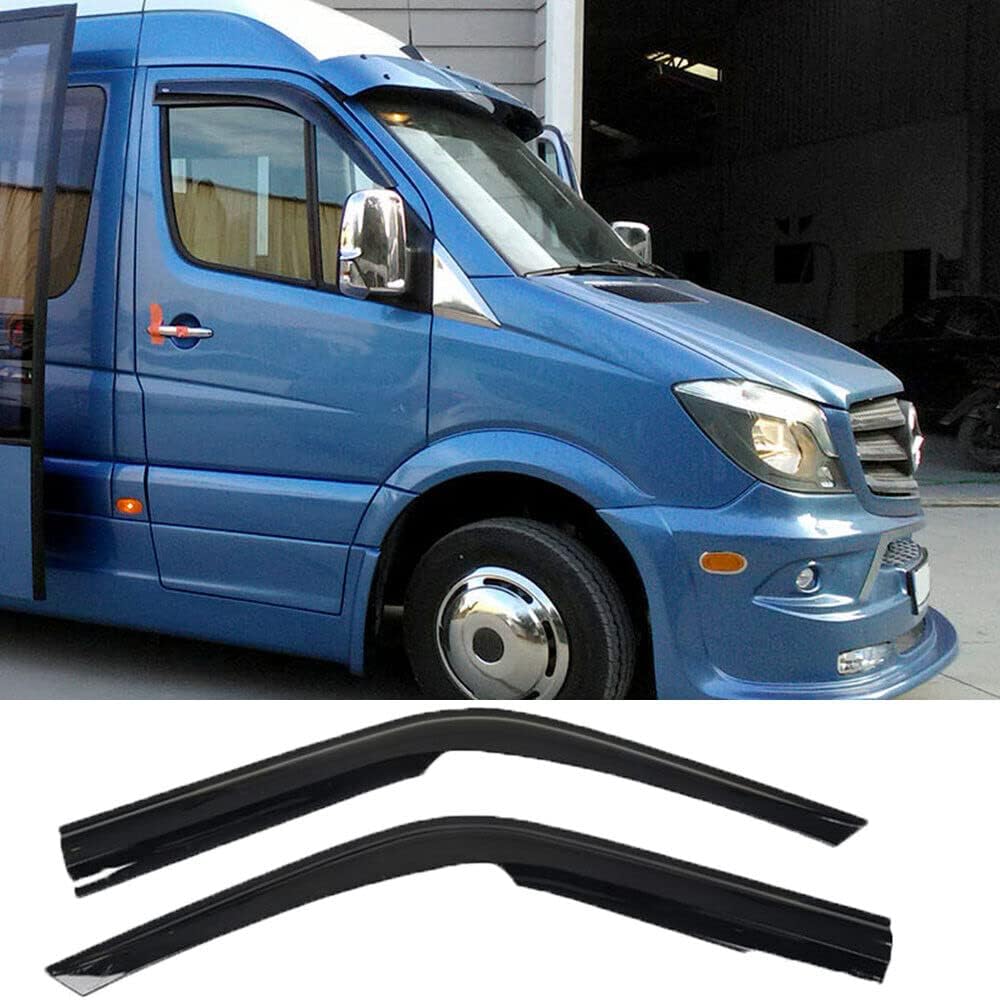 Amazon.com: Catch USA Window Wind Deflector for Dodge Mercedes Sprinter ...