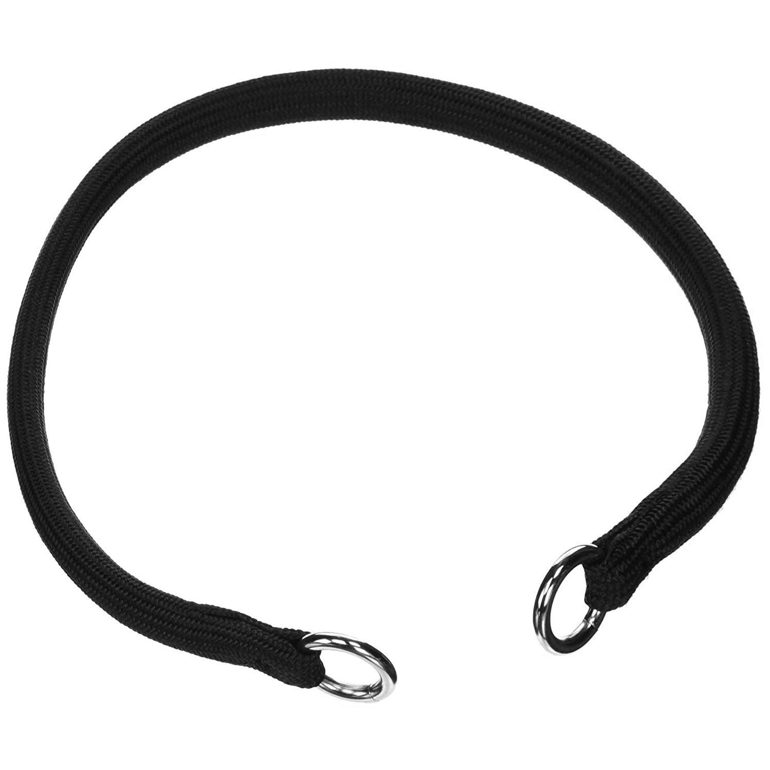 Snapklik.com : Coastal -Round Nylon Choke Collar In Black 22"