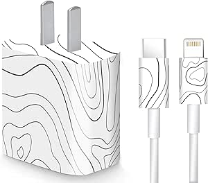 Amazon.com: Charger Skin Charger Decal Wrap Compatible with iPhone 18W ...