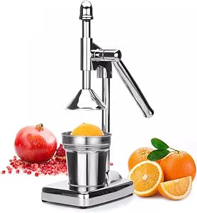 Amazon.com: Commercial Cast Iron Juice Press, Professional Manual ...