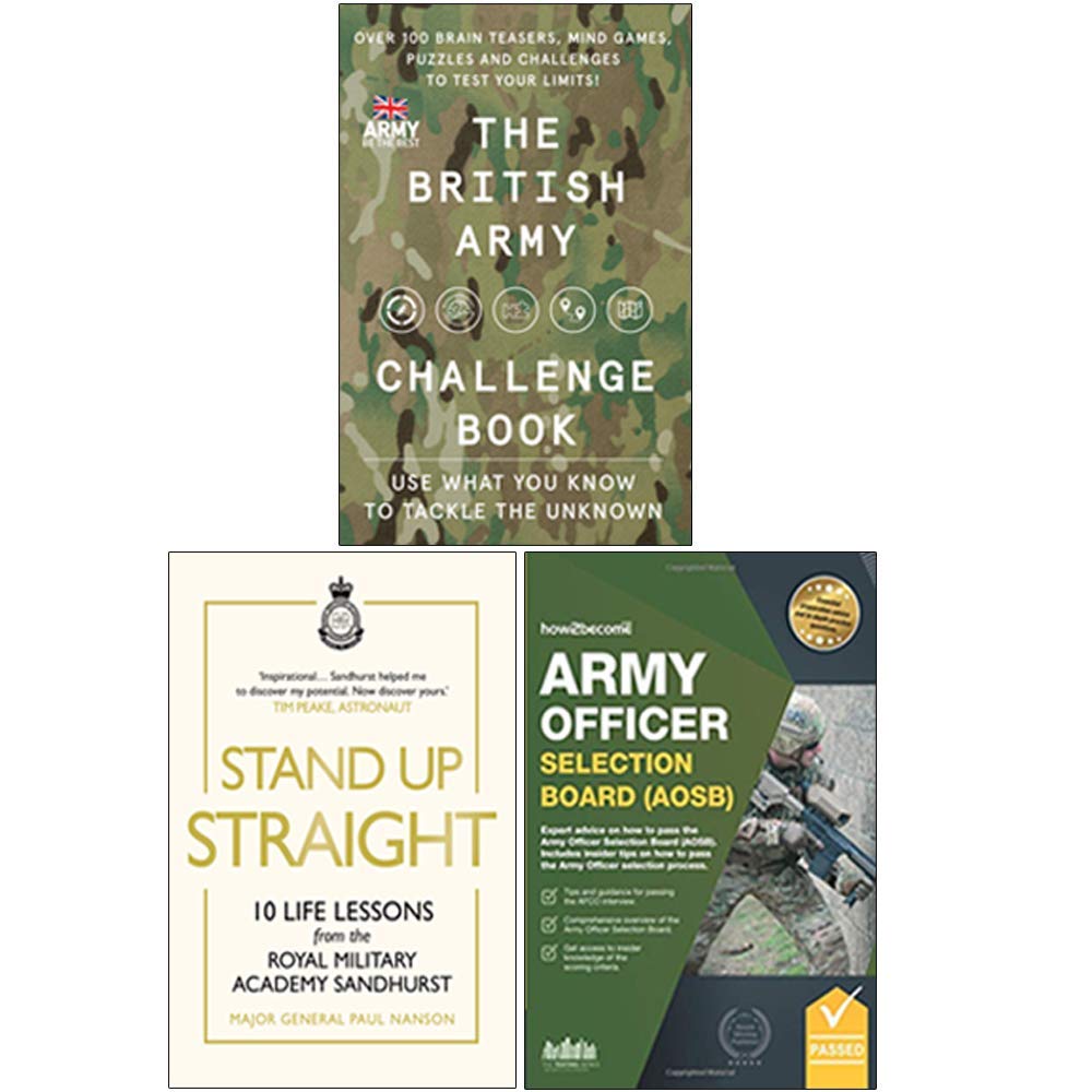 Buy The British Army Challenge Book, Stand Up Straight [Hardcover ...