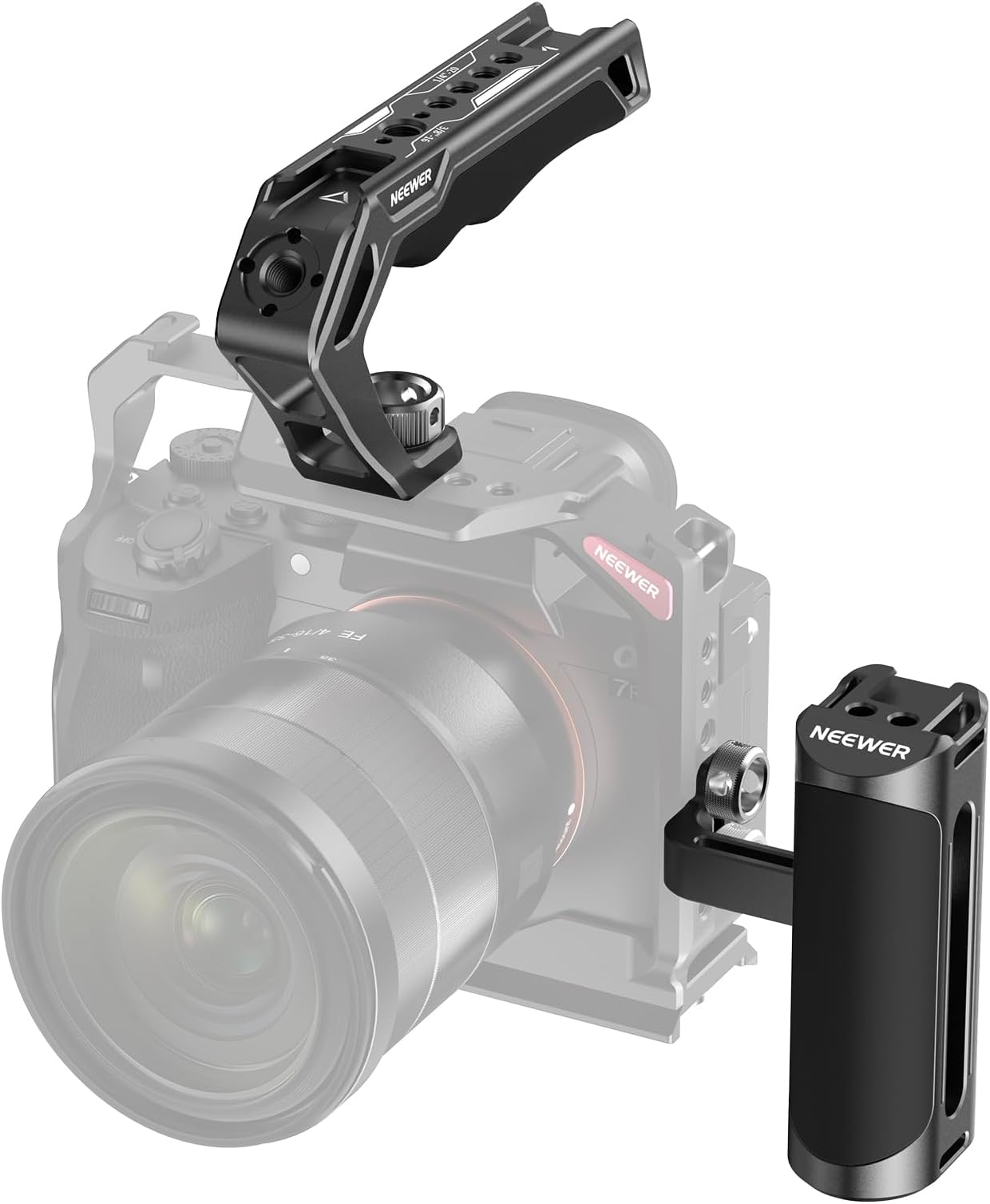 Amazon.com : NEEWER EOS R8 Camera Cage, HDMI Cable Clamp, NATO Guide ...