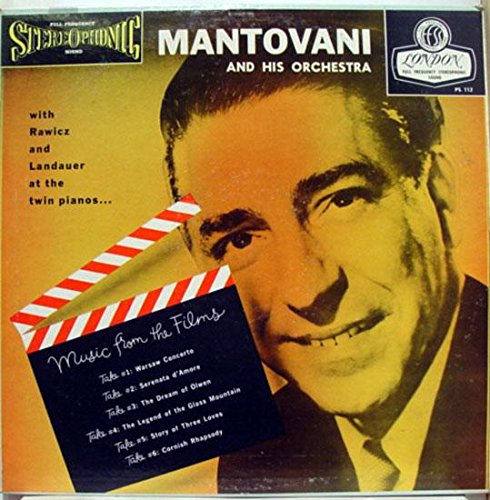 Amazon.com: MANTOVANI RAWICZ & LANDAUER MUSIC FROM THE FILMS vinyl ...
