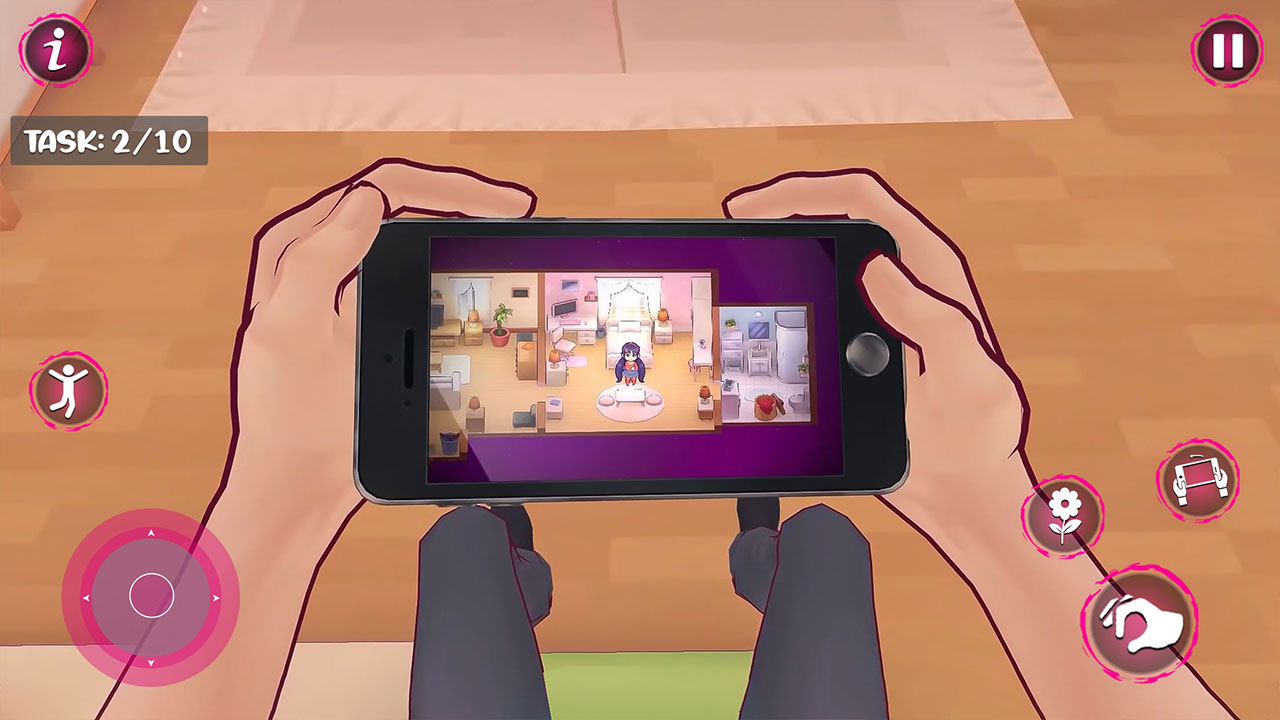 Miside Anime School Girlfriend Game Simulator 3D: Miside Sakura School ...