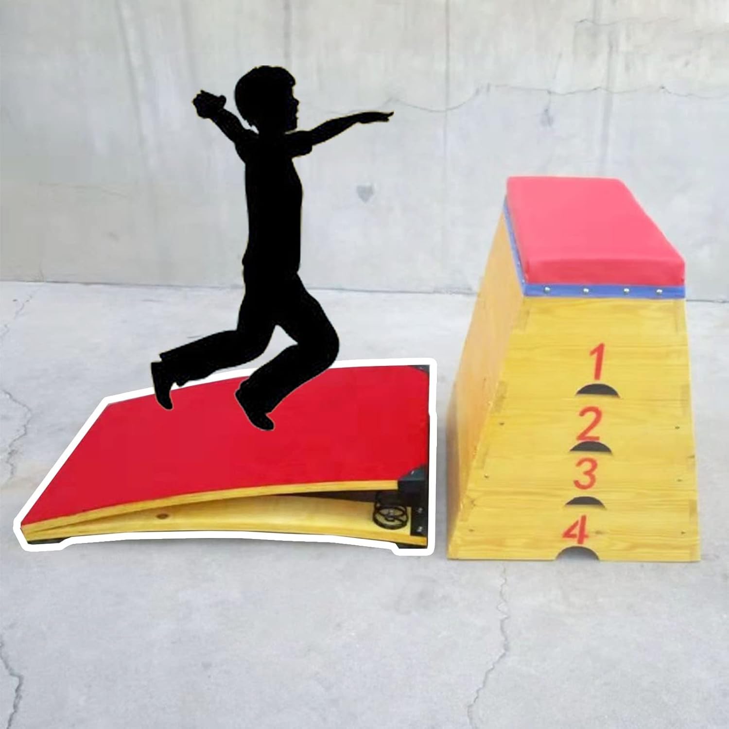 Amazon.com: DAKAJA Kids Vault Gymnastics Springboard, 2 Springs Non ...