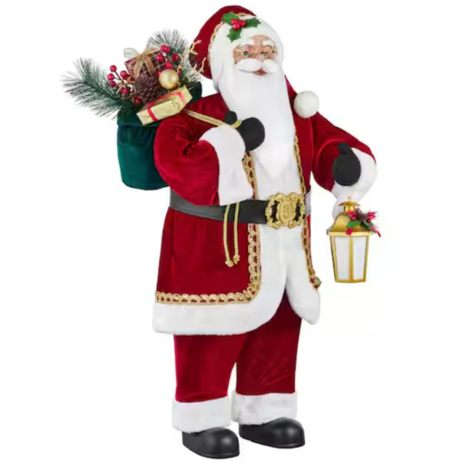Christmas 3 ft. Santa with Presents and Lantern