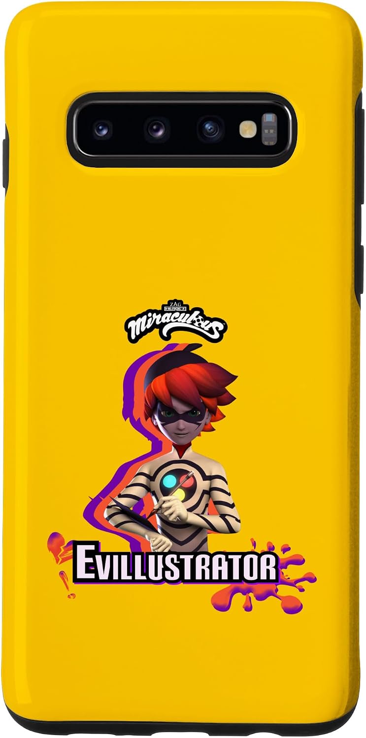 Amazon.com: Galaxy S10 Miraculous Ladybug Villains Collection ...