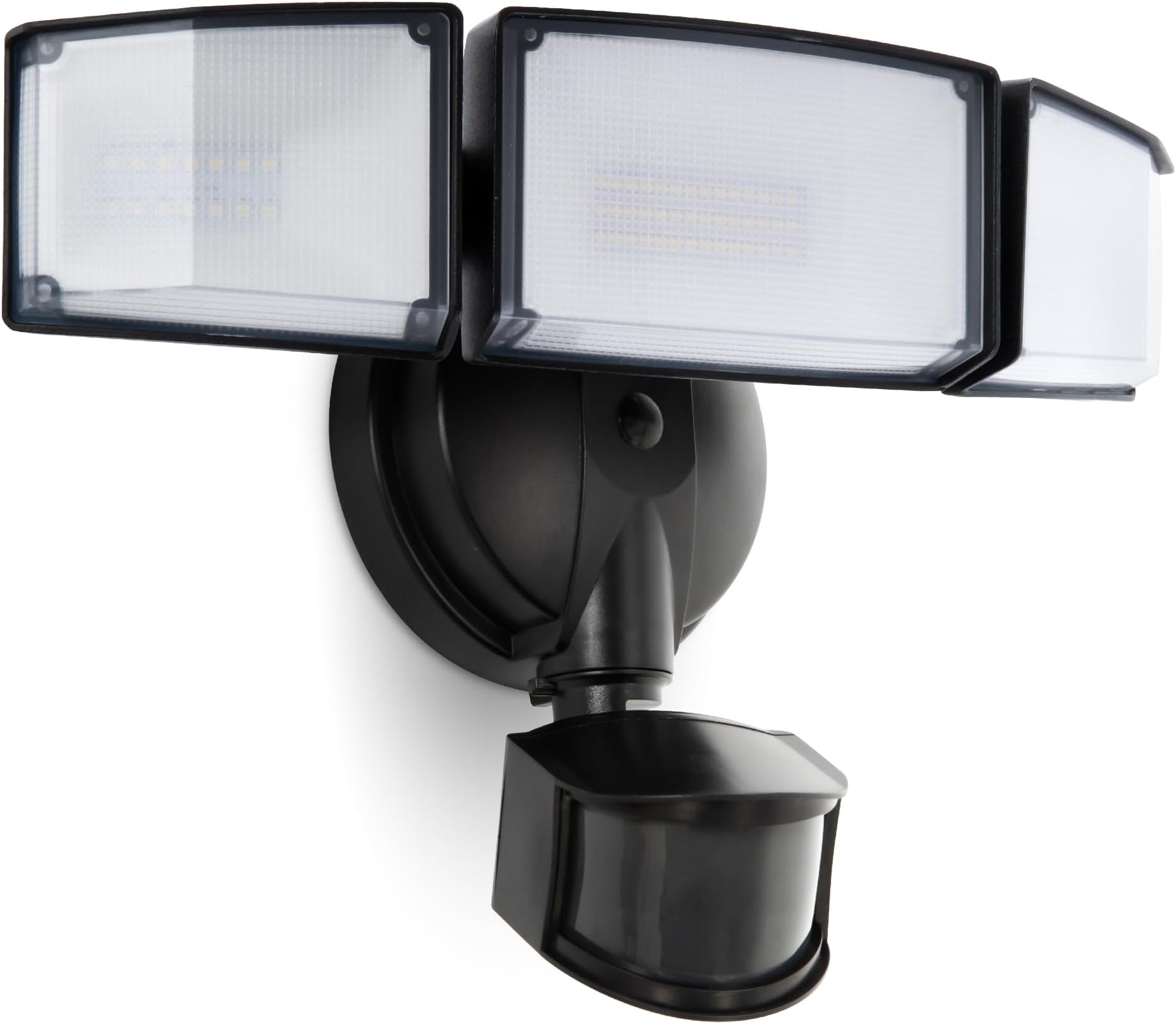 Defiant DFI-5852-BK 180 Degree Black Motion Activated Outdoor Flood ...