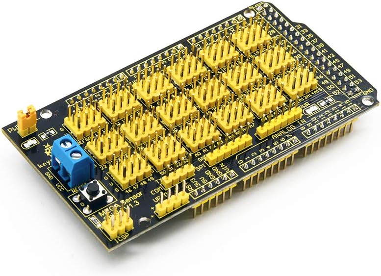 KEYESTUDIO MEGA Sensor Shield V1 - Arduino MEGA 2560 R3 Prototyping ...