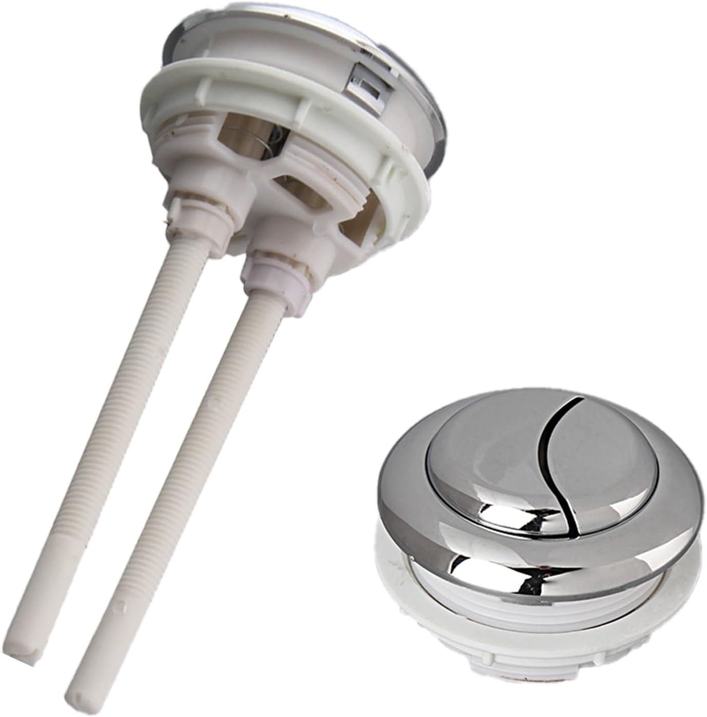 Amazon.com: 48mm/1.9" Toilet Tank Push Button Thread Diameter Dual Push ...