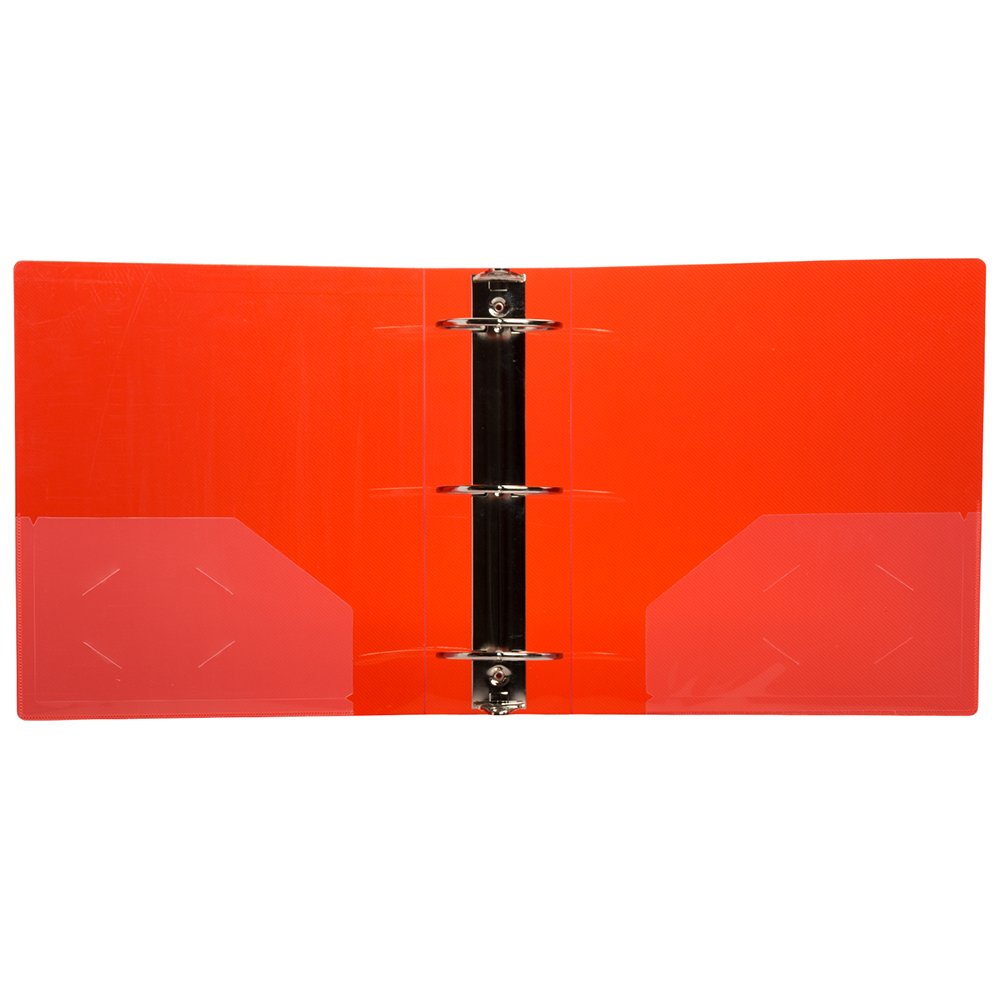 Snapklik.com : JAM PAPER Plastic 3 Inch Binder