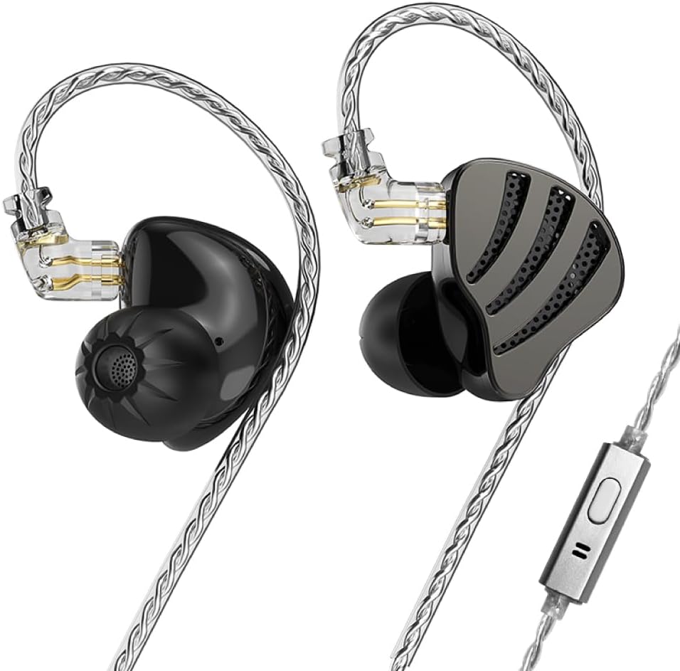 ND Nice Hybrid IEM in Ear Monitor Earphone with Mic Basshead IEM ...