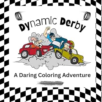 demo derby car coloring pages