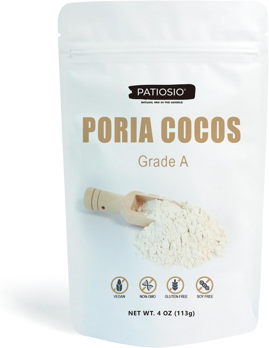 Amazon.com: PATIOSIO Poria Cocos Powder - Pure Fu Ling Powder for ...