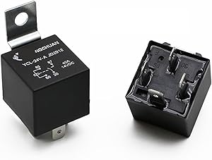 Amazon.com: DAHSLNWKN 4 5Pin 4P 5P 40A Car Relay Long Life Automotive ...