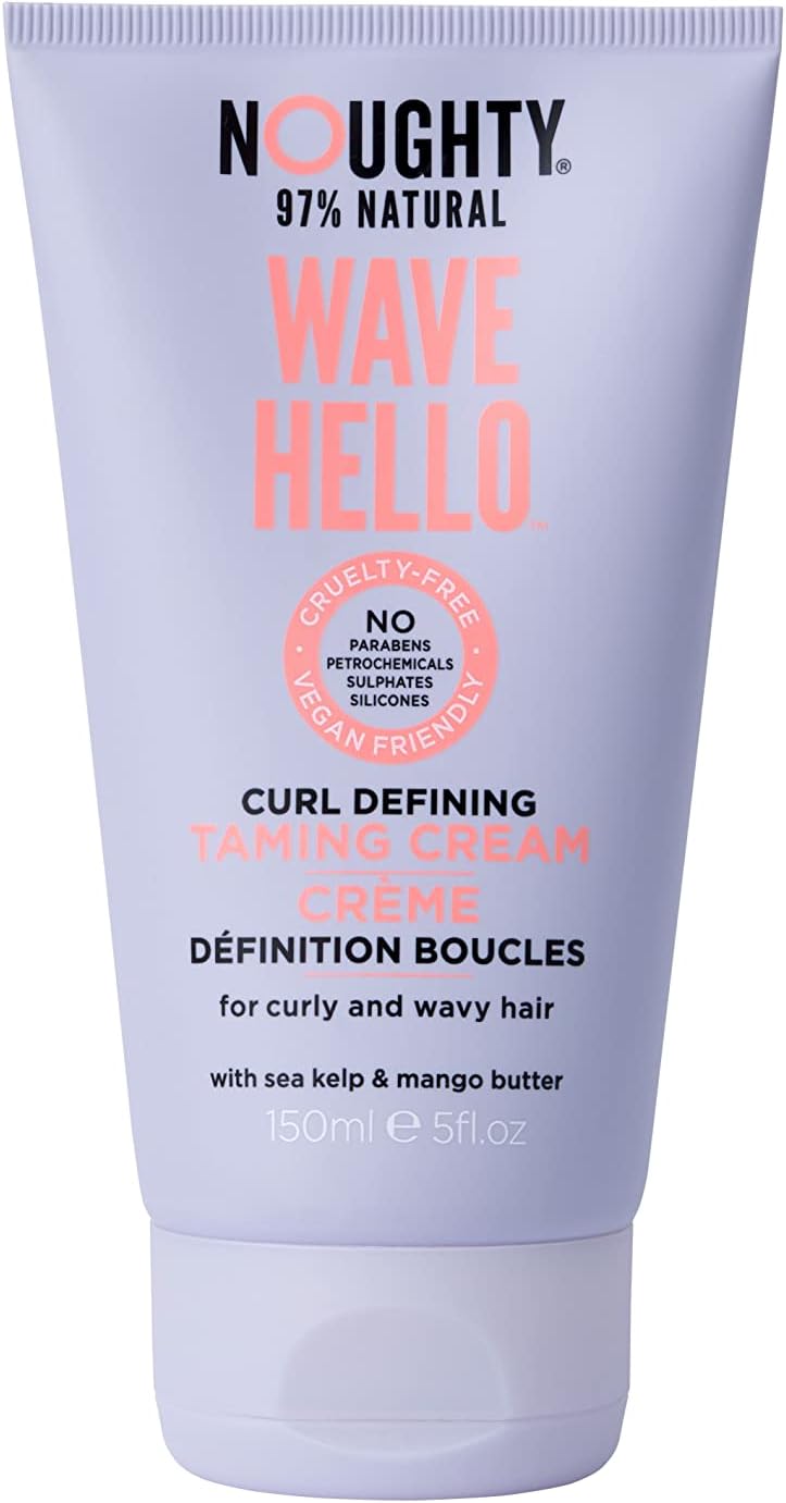Noughty Wave Hello Curl - Crema domadora para cabello ondulado rizado ...