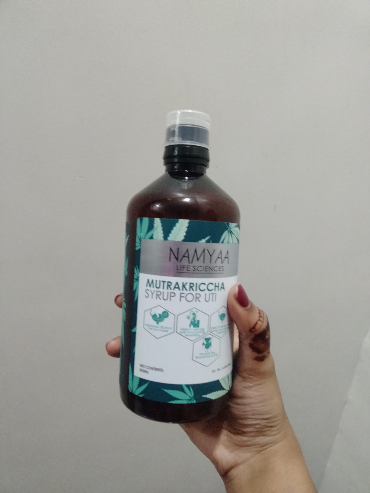 Buy Namyaa Mutrakriccha Syrup for UTI - Fast relief of UTI Pain ...