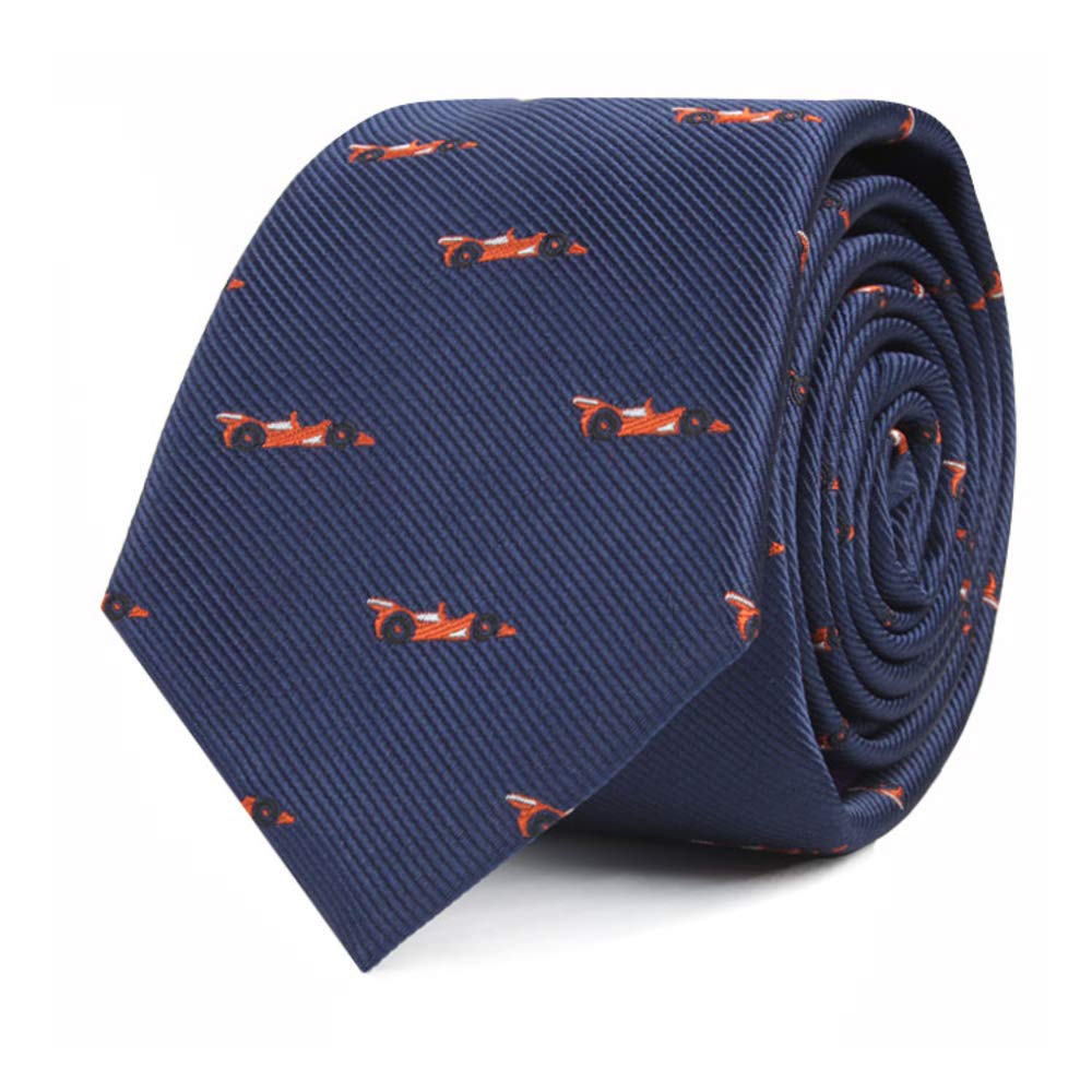 Amazon.com: AUSCUFFLINKS Racing Car F1 Nazcar Fan Tie for Men Race Car ...