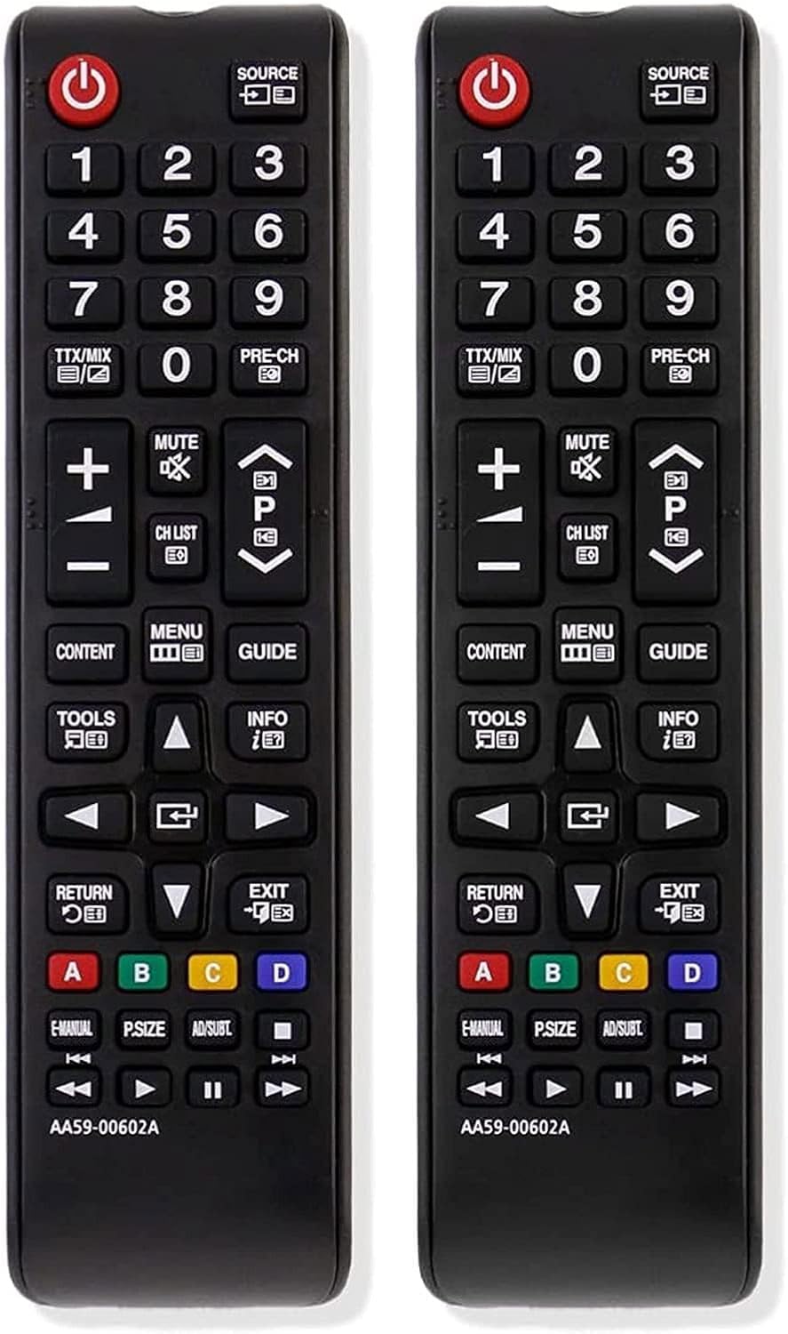 (Pack of 2) Universal Remote Control for Samsung Remote Control ...