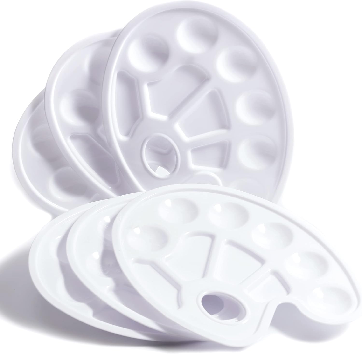 Amazon.com: 6 PCS Paint Pallet with Thumb Hole - Artllon Premium ...